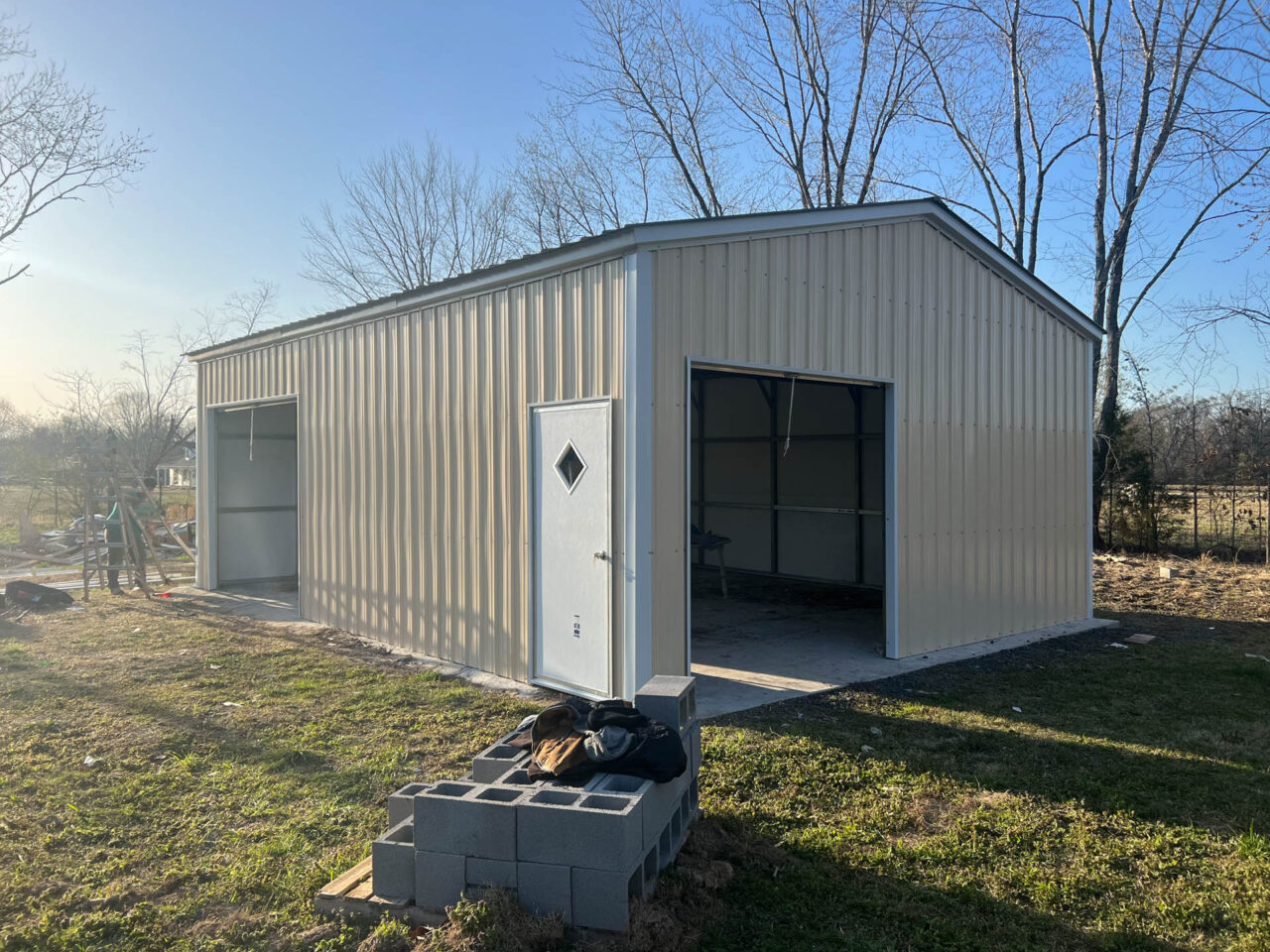 20X30 Metal Barn | Texas Metal Carports