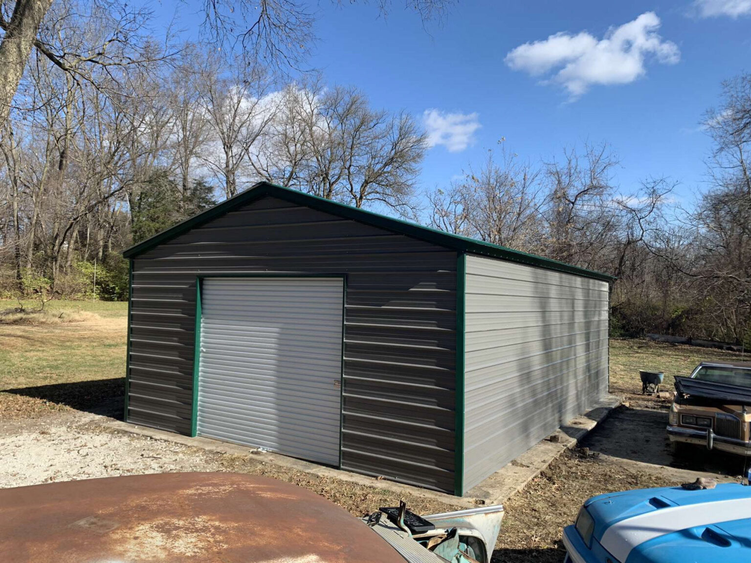 20X20 Metal Garage | Texas Metal Carports